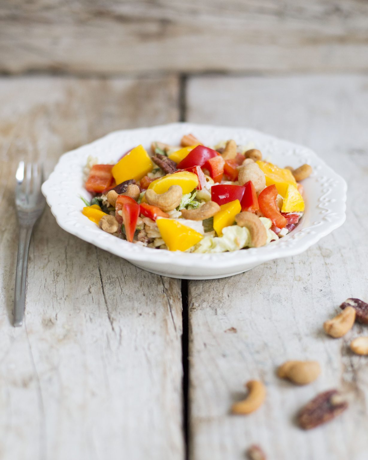 Mango pastasalade - Zoete Zusjes