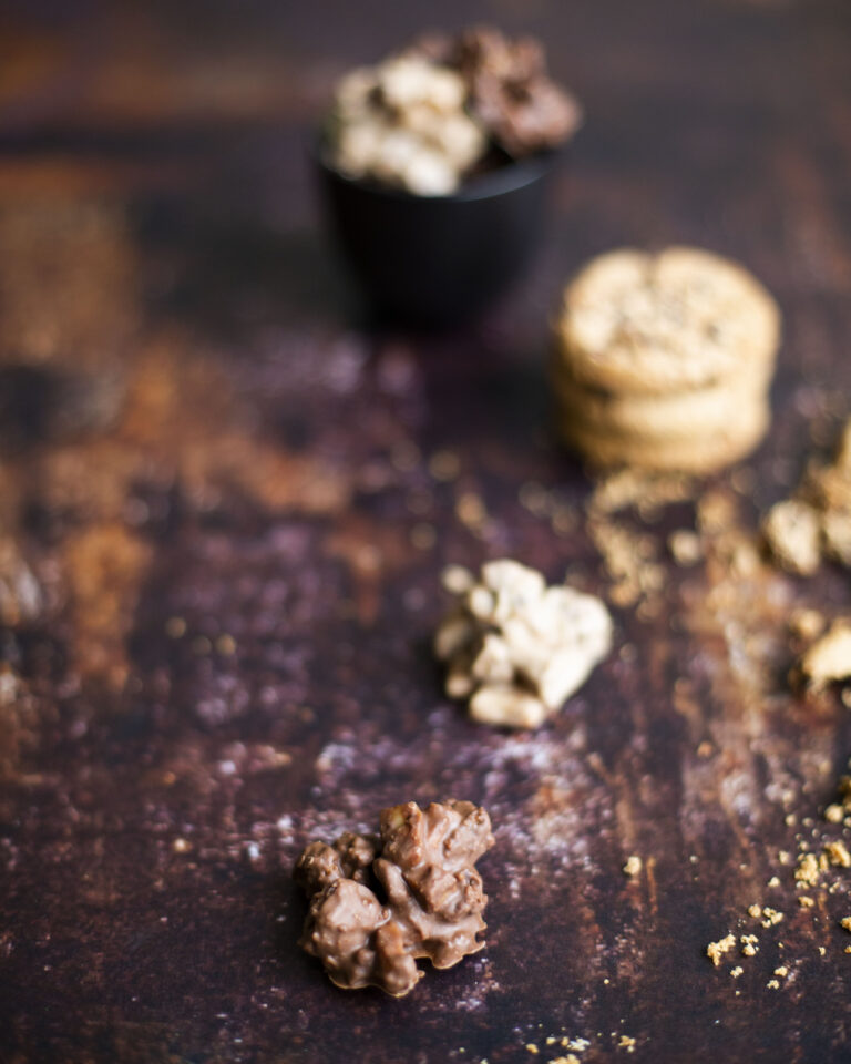 Chocolate chip cookies chocoladerotsjes met karamel - Zoete Zusjes